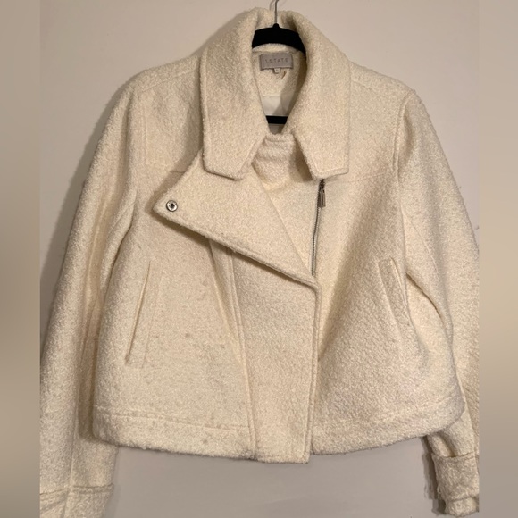 1. State | Jackets & Coats | State White Cream Color Heavy Weight ...